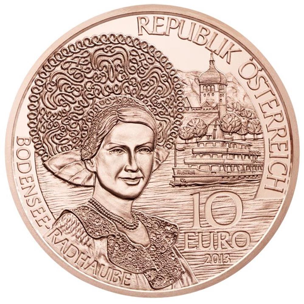 10 euro Austria 2013 Province austriache: Voralberg Austria - Euro ...