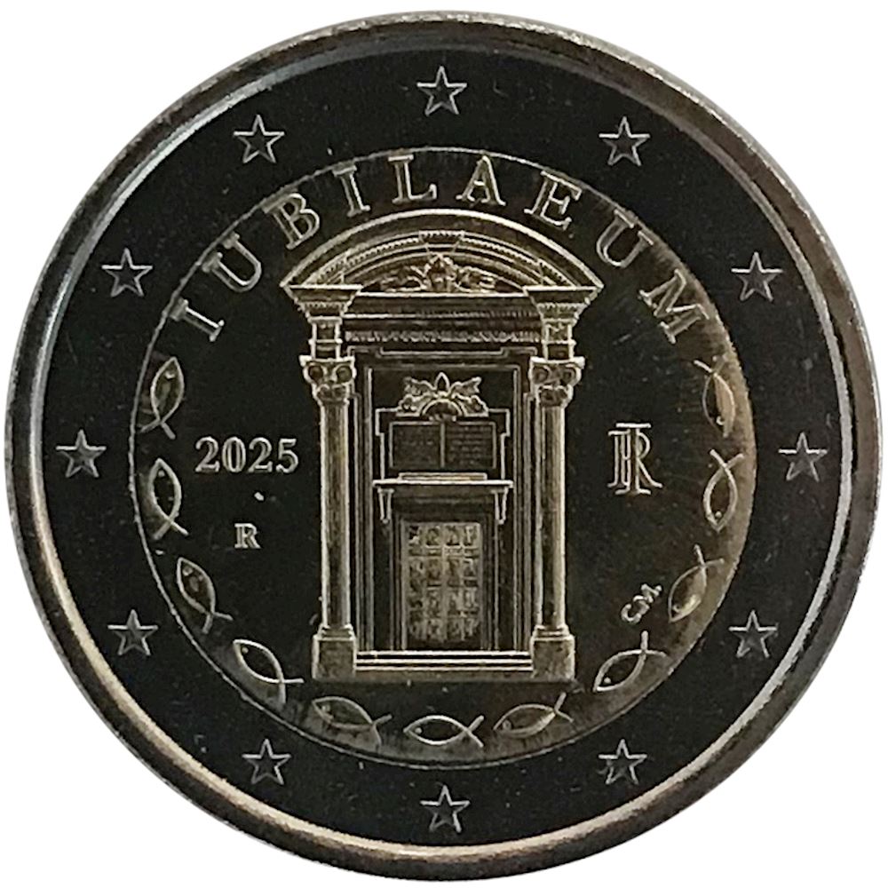 2 euro Italia 2025 Giubileo 2025 - Euro commemorativi, monete e ...