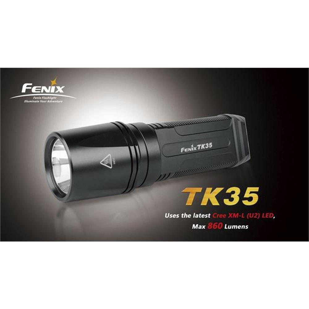 TORCIA LED FENIX TK35 XM-L U2 860 LUMENS TORCE - Il Semaforo - Negozio ...