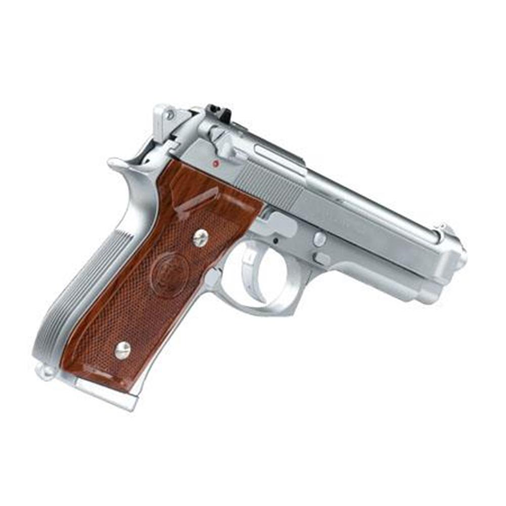 M92F SILVER GAS SCARRELLANTE HEAVY MODEL PISTOLE GREEN GAS SCARRELLANTI ...