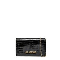Love Moschino Mini Shoulder Bag Gold Heart Line Love Moschino Mini Shoulder Bag Gold Heart Line
