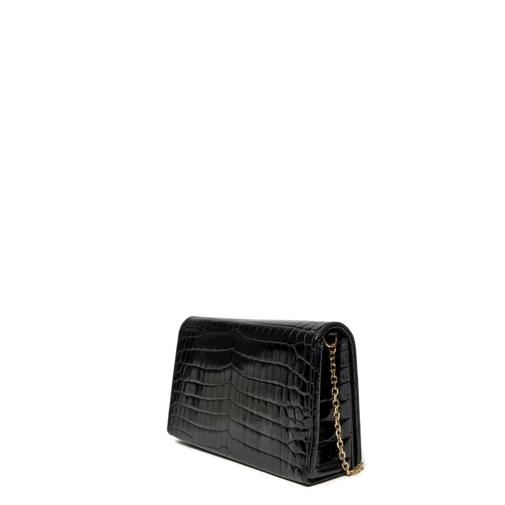 Love Moschino Mini Shoulder Bag Gold Heart Line Love Moschino Mini Shoulder Bag Gold Heart Line