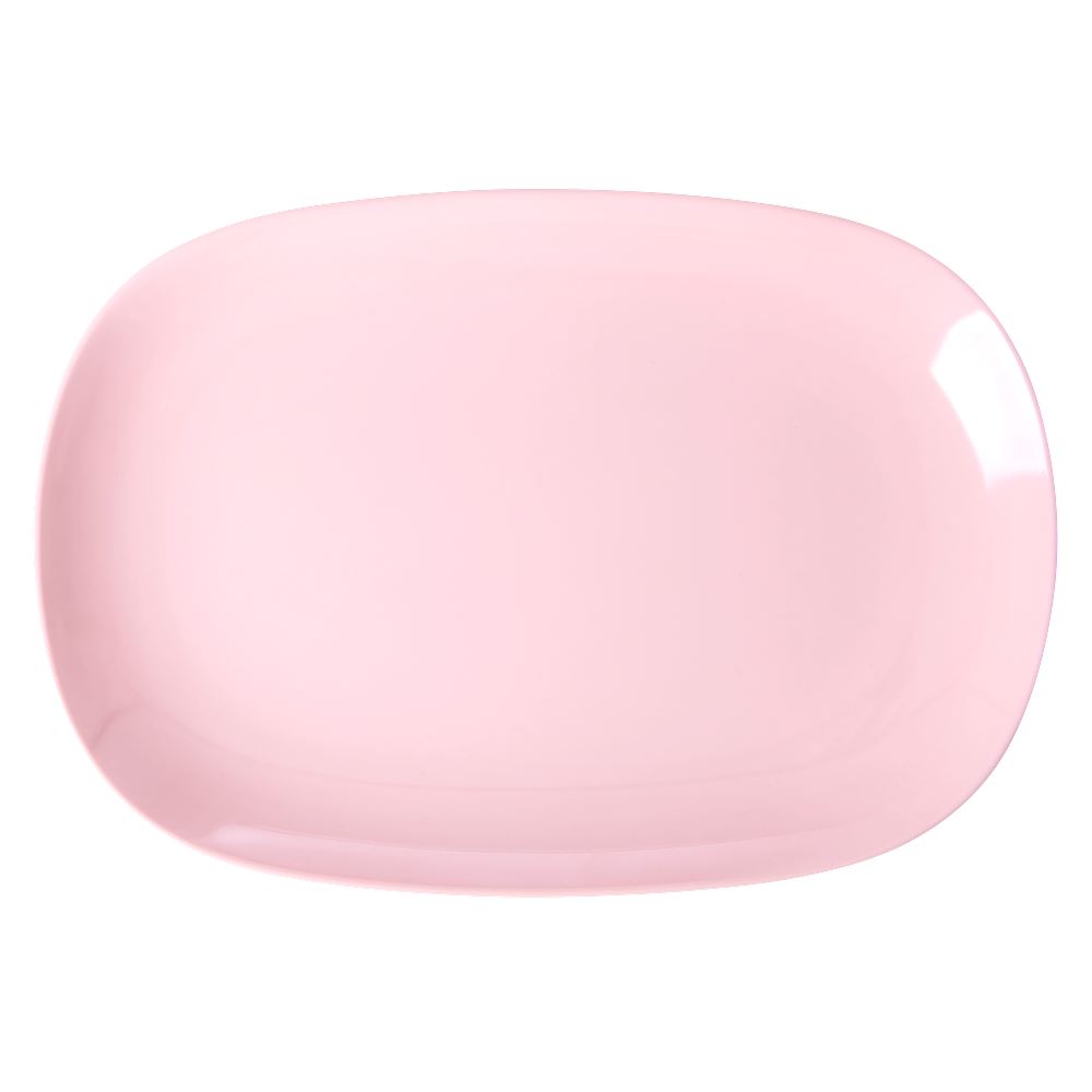 Rice - Rectangular melamine pink product - Room12 - Prodotti per la ...