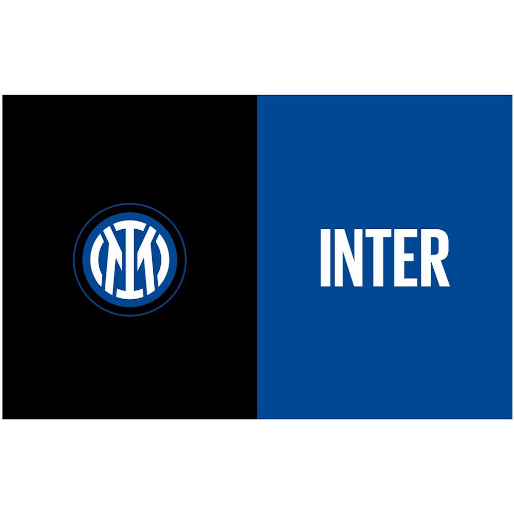 Bandiera Inter 140X220 originale ufficiale scudetto 2024 Bandiere - Il ...