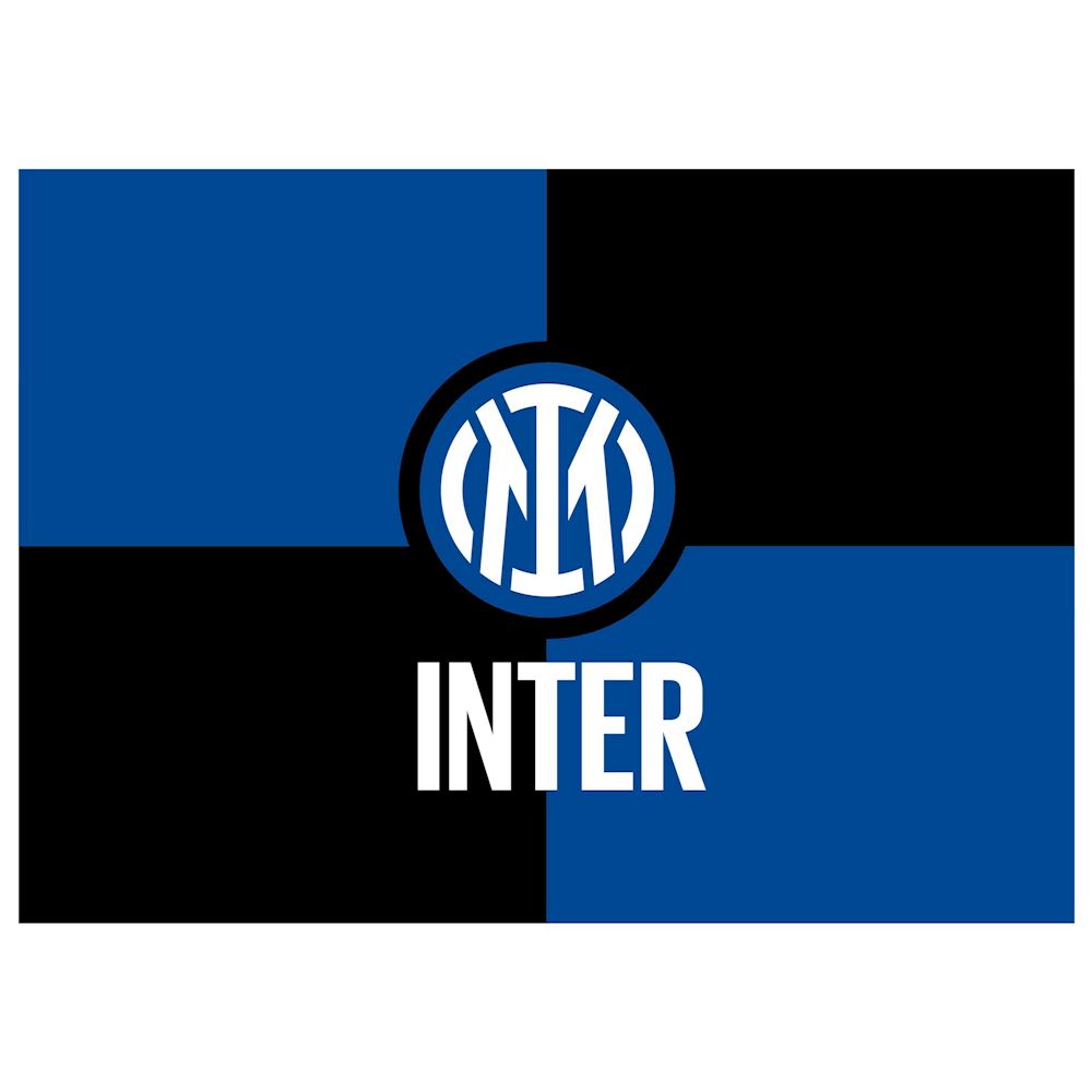 Bandiera Inter 100X140 originale ufficiale scudetto 2024 Bandiere - Il ...