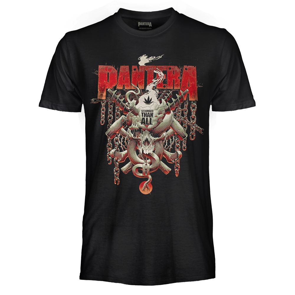 T-Shirt Music Pantera - Stronger Than All - originale ufficiale maglia ...